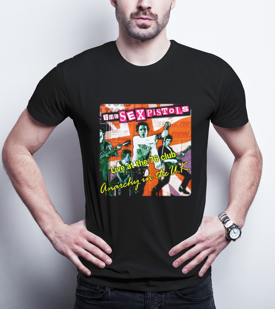 The Sex Pistols Live At The 76 Club Anarchy In The U.k. T-Shirt