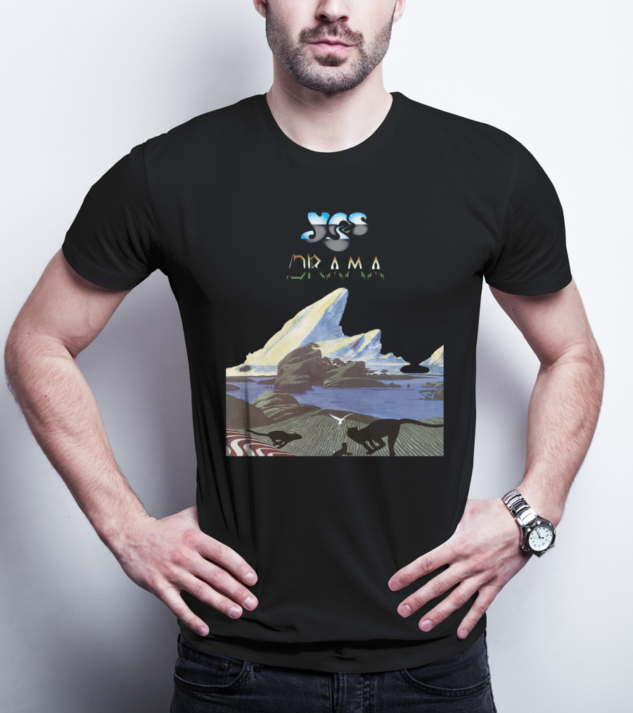 Yes Drama Album Cover Art Landscape T-Shirt