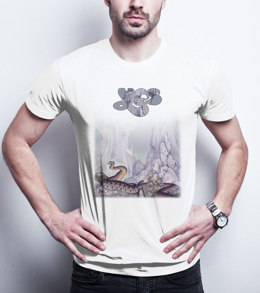 Yes Album 44 Roger Dean Art Snake T-Shirt