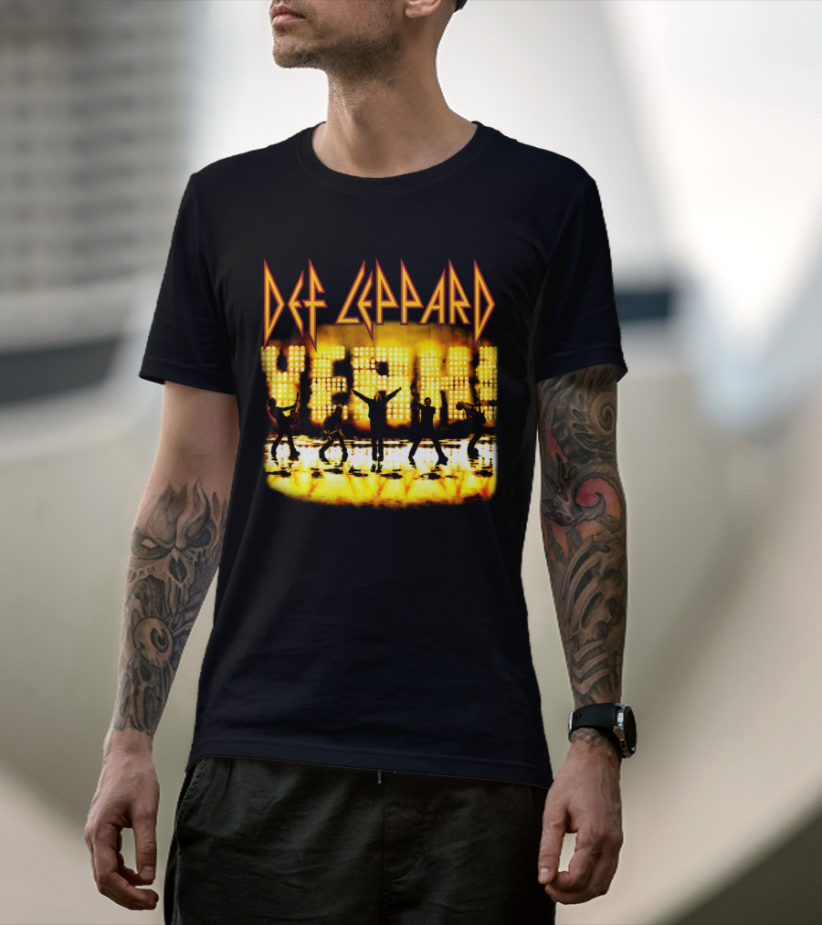 Def Leppard Yeah! Album Silhouette Performance T-Shirt