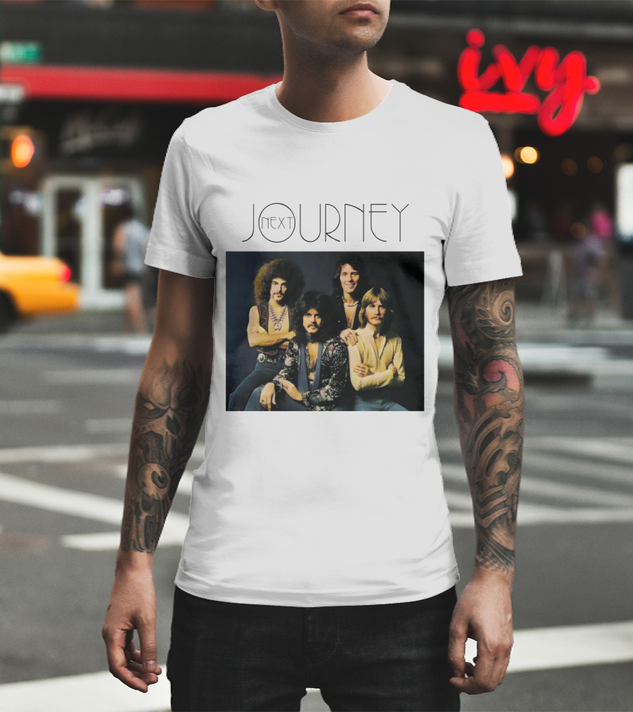 Journey Next JN 28 Vintage Band Members T-Shirt