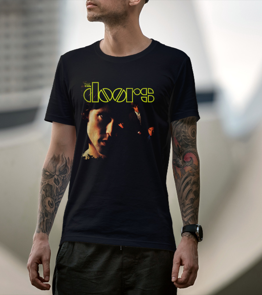 The Doors Band Members Portrait T-Shirt