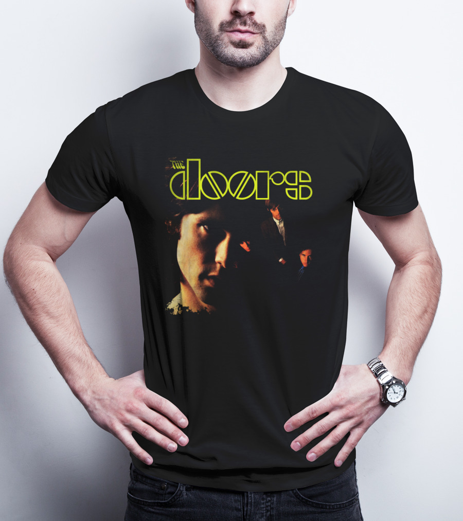 The Doors Band Members Portrait T-Shirt