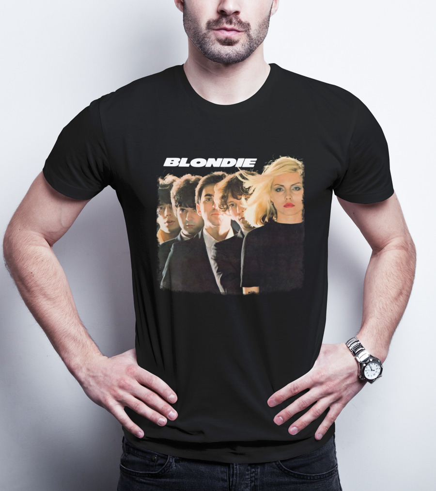 Blondie Parallel Lines Album Cover Art T-Shirt