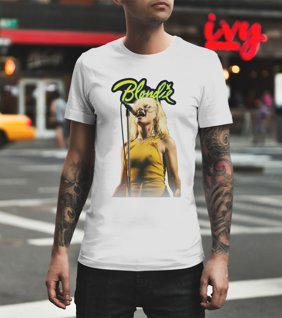 Blondie Live Performance Fan Merch T-Shirt