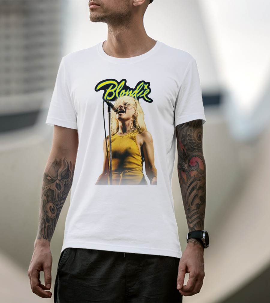 Blondie Live Performance Fan Merch T-Shirt