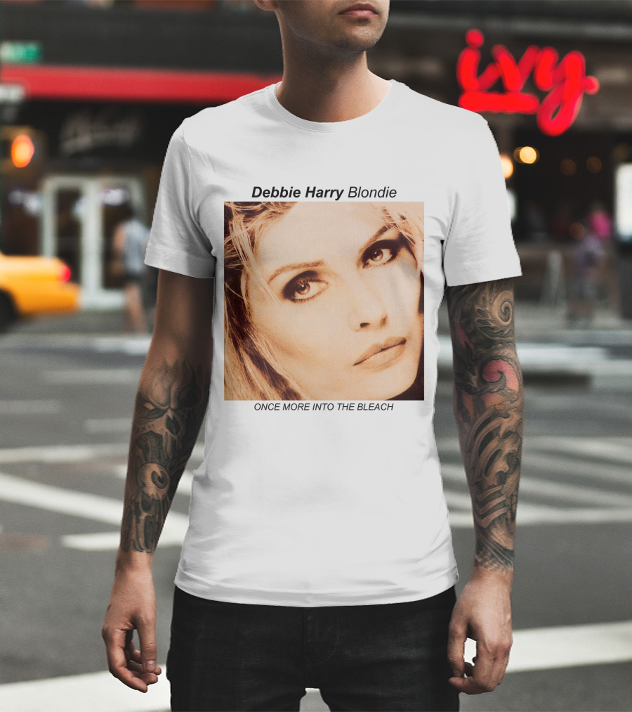 Debbie Harry Blondie Once More Into The Bleach T-Shirt