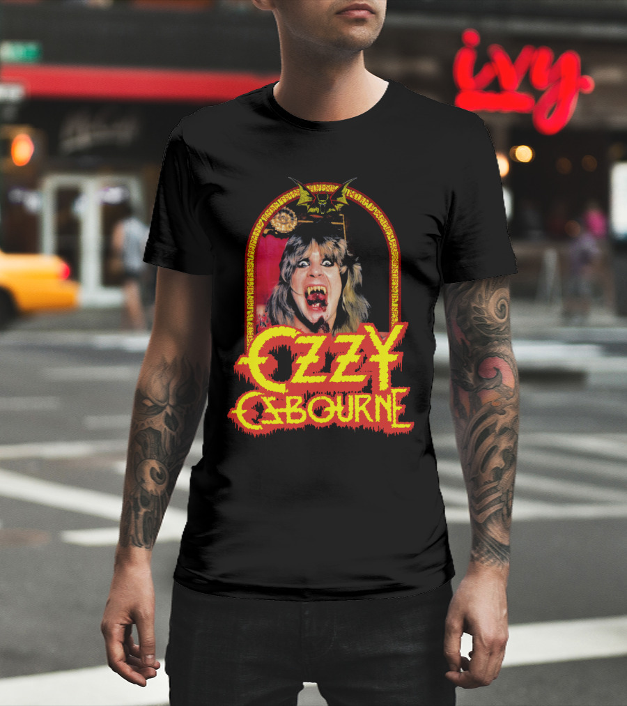 Ozzy Osbourne Vampire Album Art T-Shirt