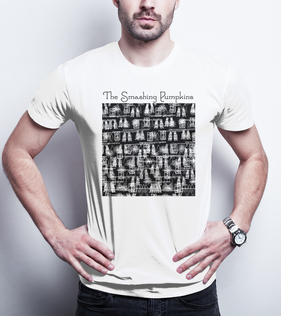 The Smashing Pumpkins 9 Monochrome T-Shirt