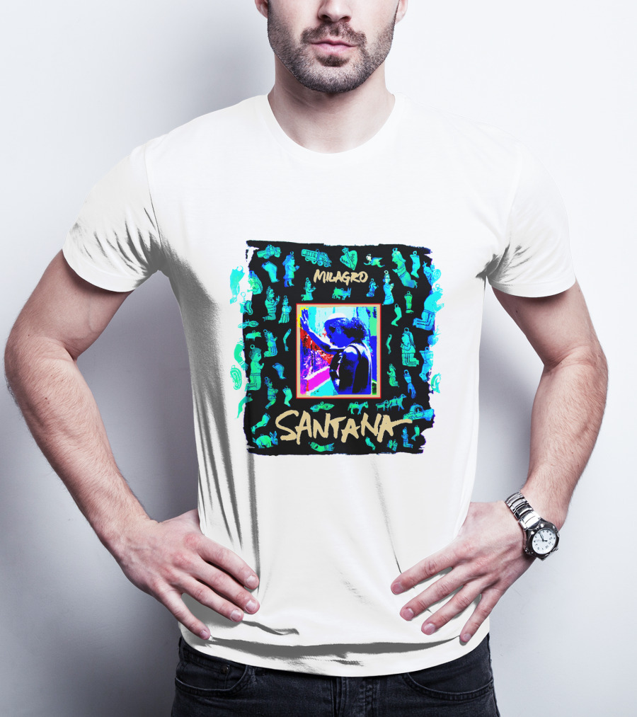 Milagro Santana Album Art Theme T-Shirt