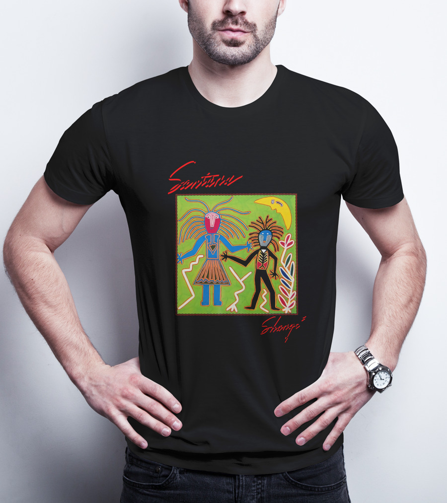 Santana Shango Album Art Colorful Abstract Figures T-Shirt