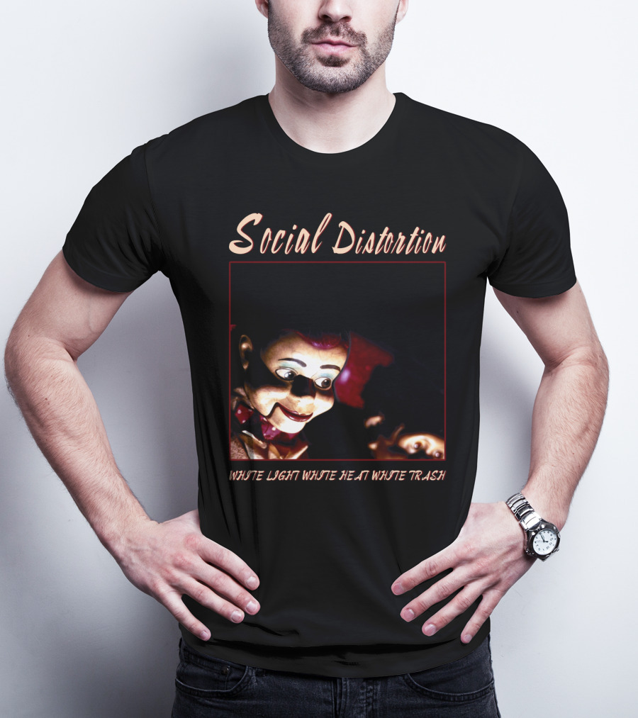 Social Distortion White Light White Heat White Trash T-Shirt