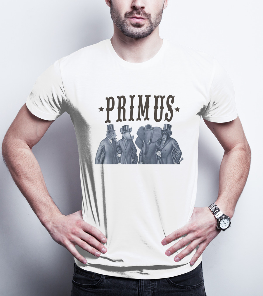 Primus Anthropomorphic Animals In Suits T-Shirt