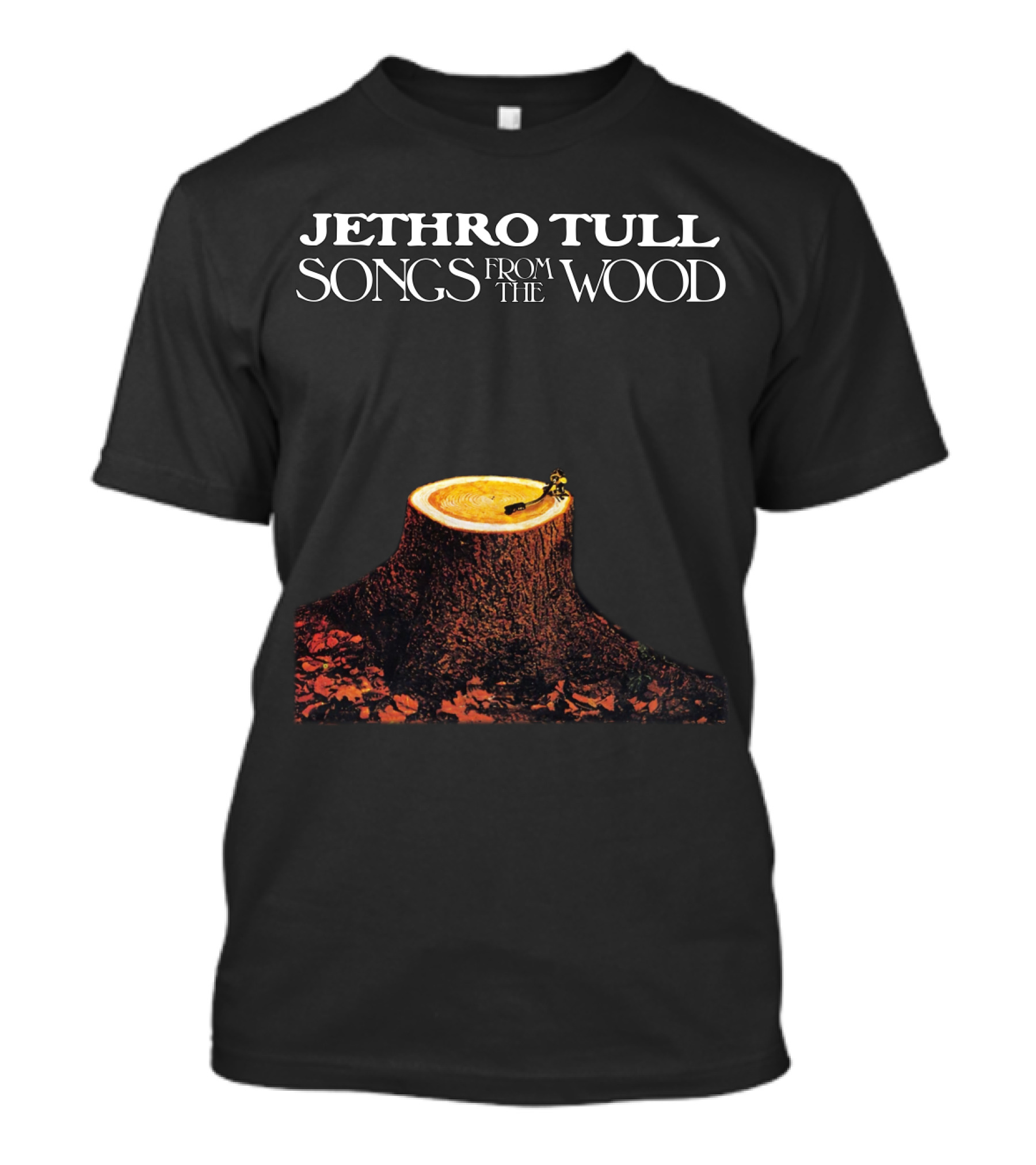 Jethro Tull Songs From The Wood Tree Stump And Axe T-Shirt