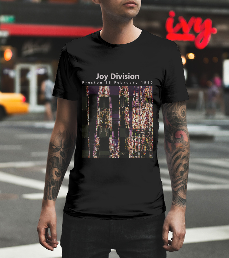 Joy Division Preston 28 February 1980 T-Shirt
