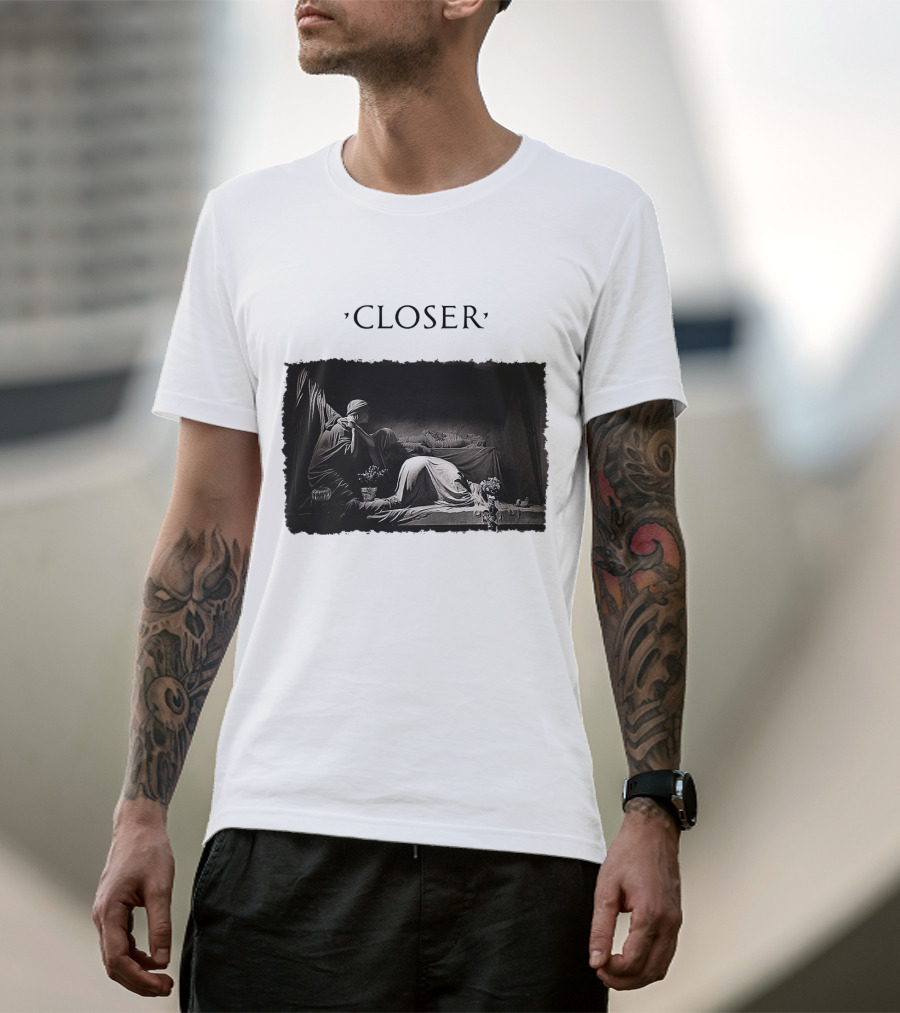 Joy Division Closer Album Cover Artistic Rendition T-Shirt