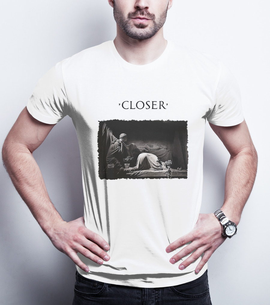Joy Division Closer Album Cover Artistic Rendition T-Shirt