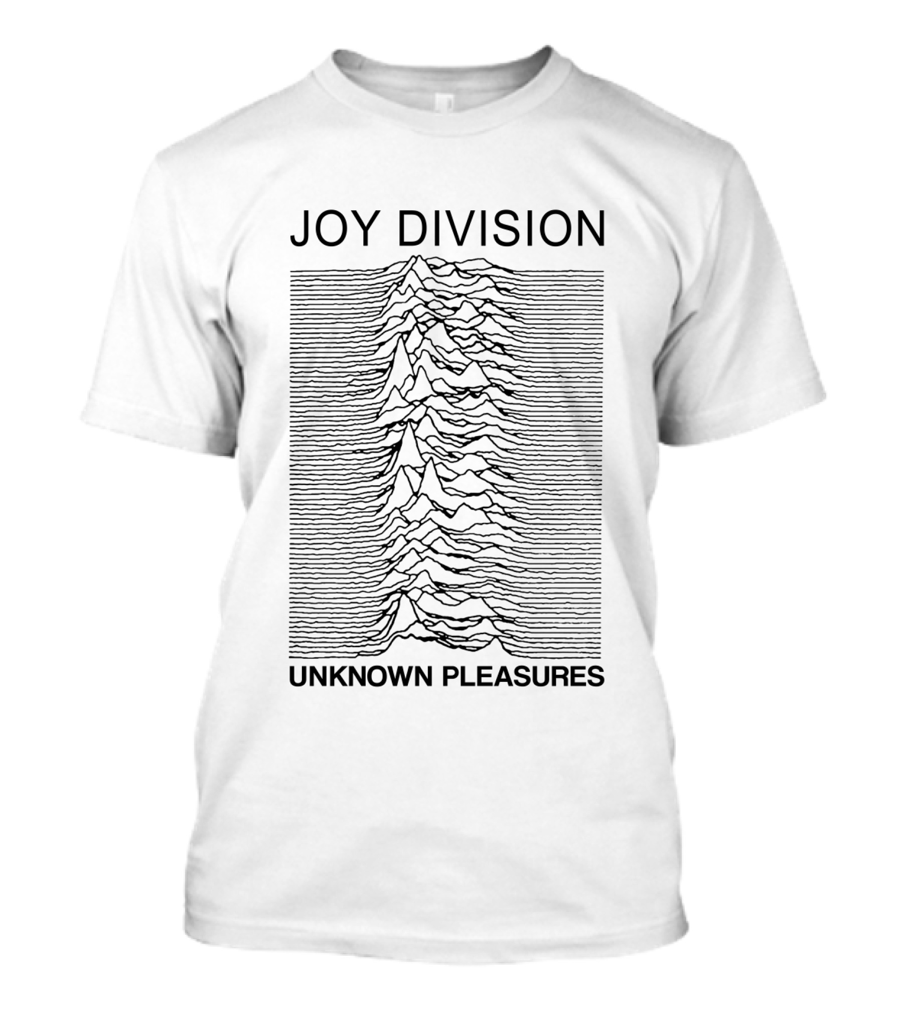 Joy Division Unknown Pleasures Album Cover T-Shirt