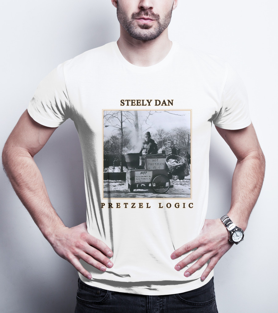 Steely Dan Pretzel Logic Hot Pretzels 15 Cents T-Shirt