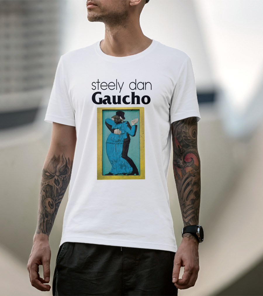 Steely Dan Gaucho Dancing Couple Iconic Album Artwork T-Shirt