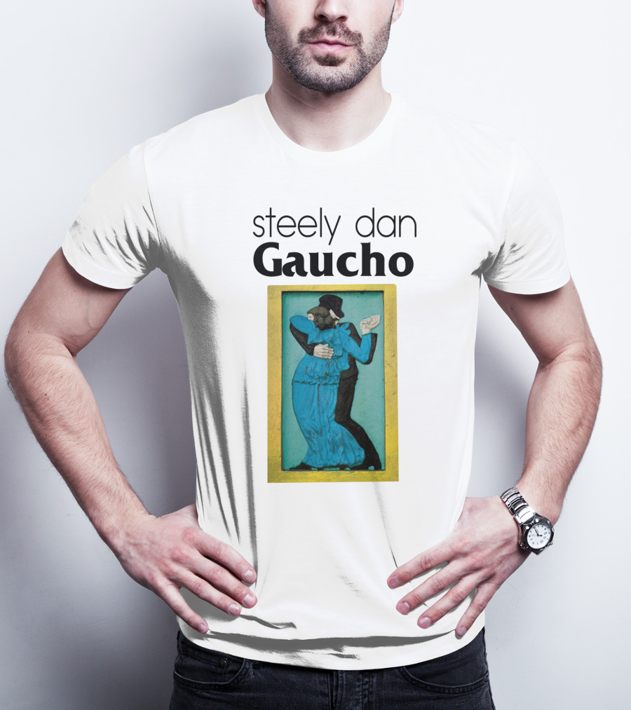 Steely Dan Gaucho Dancing Couple Iconic Album Artwork T-Shirt