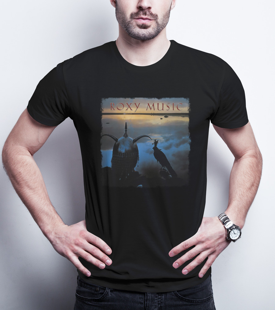 Roxy Music Album Cover With Mystical Landscape Scene T-Shirt