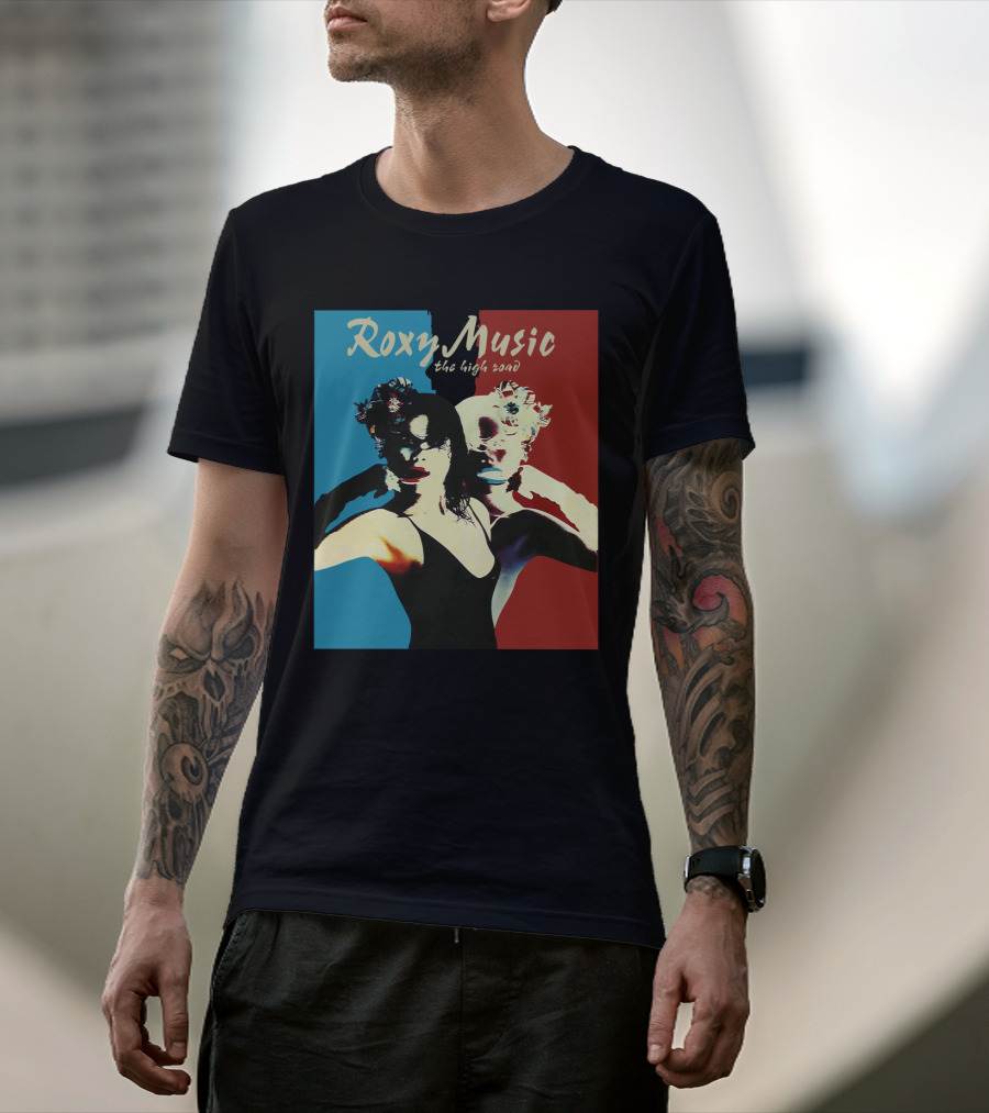 Roxy Music The High Road Dual-Tone T-Shirt