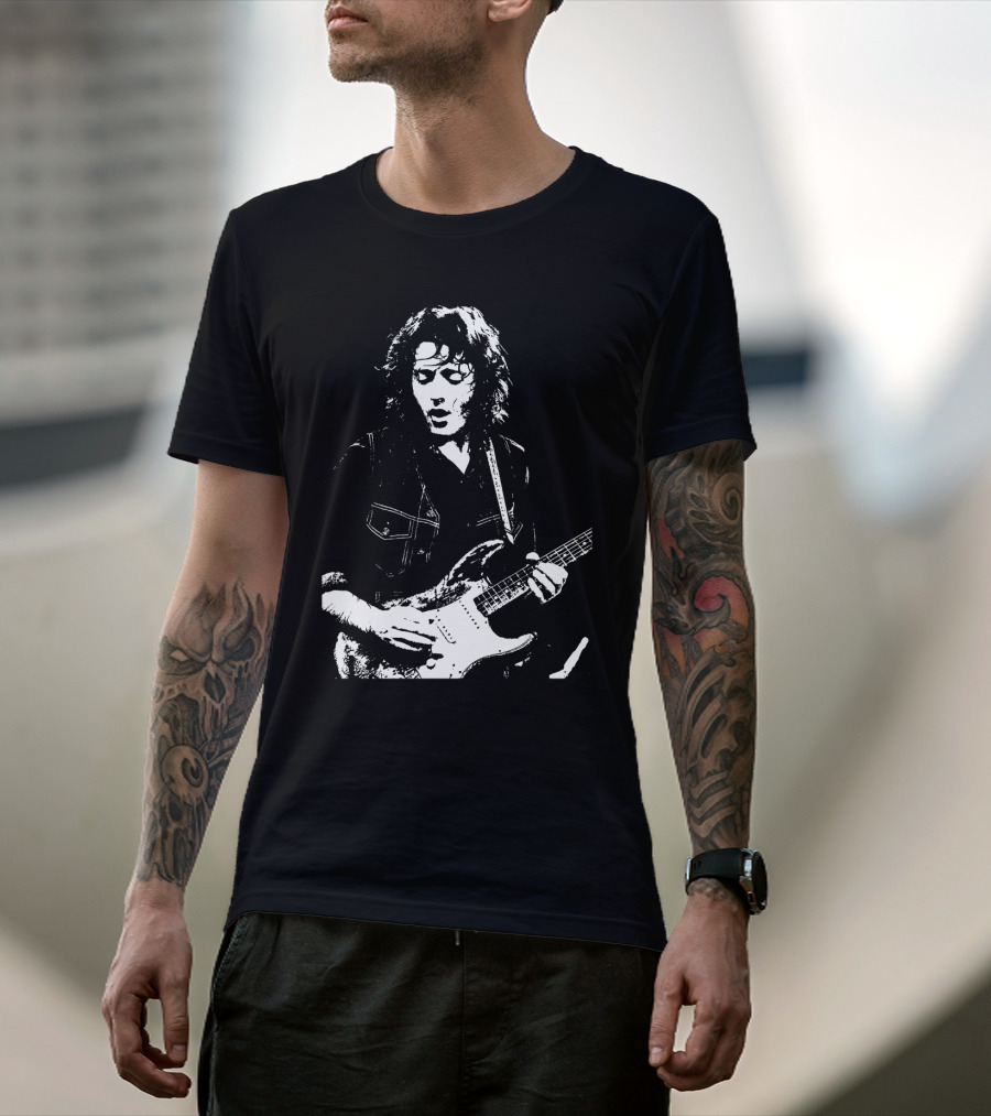 Electric Guitar Performance T-Shirt
