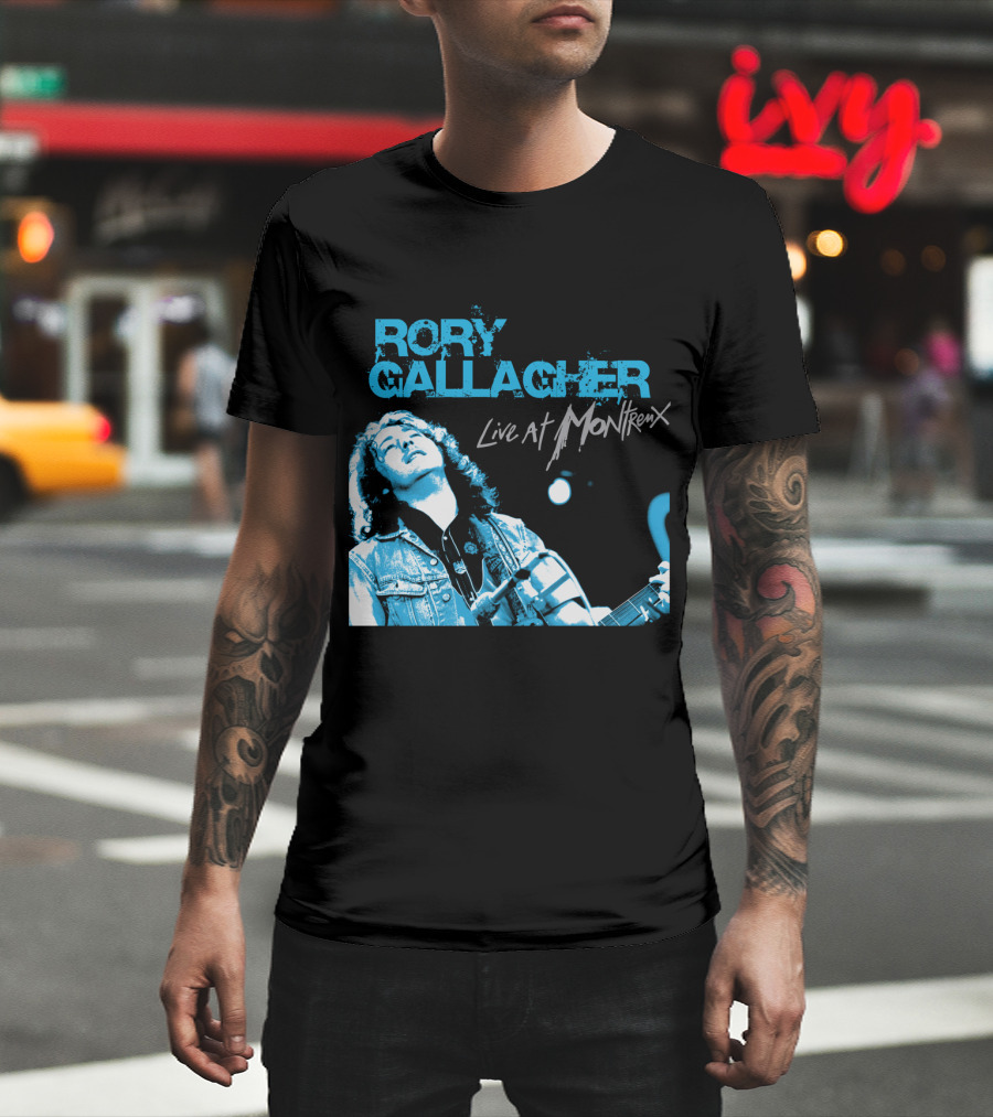 Rory Gallagher Live At Montreux T-Shirt