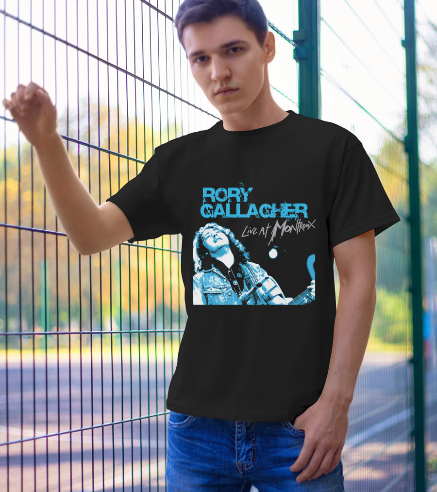 Rory Gallagher Live At Montreux T-Shirt