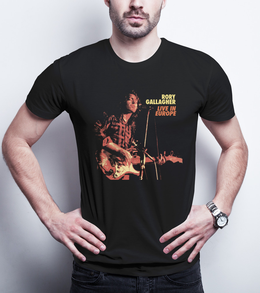 Rory Gallagher Live In Europe T-Shirt