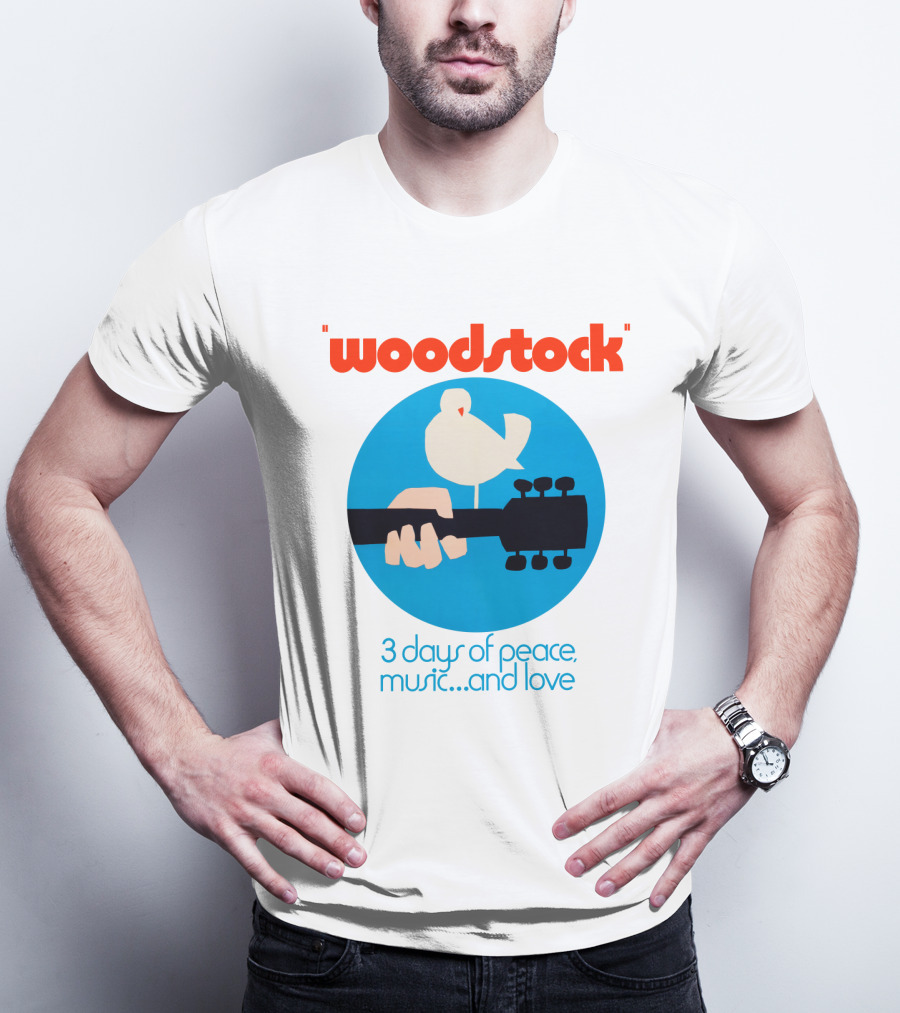 Woodstock 3 Days Of Peace Music And Love T-Shirt