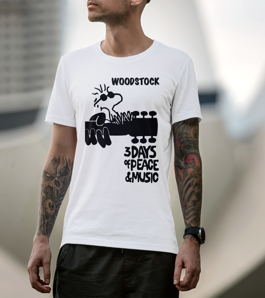 Woodstock 3 Days Of Peace & Music Ws69 T-Shirt