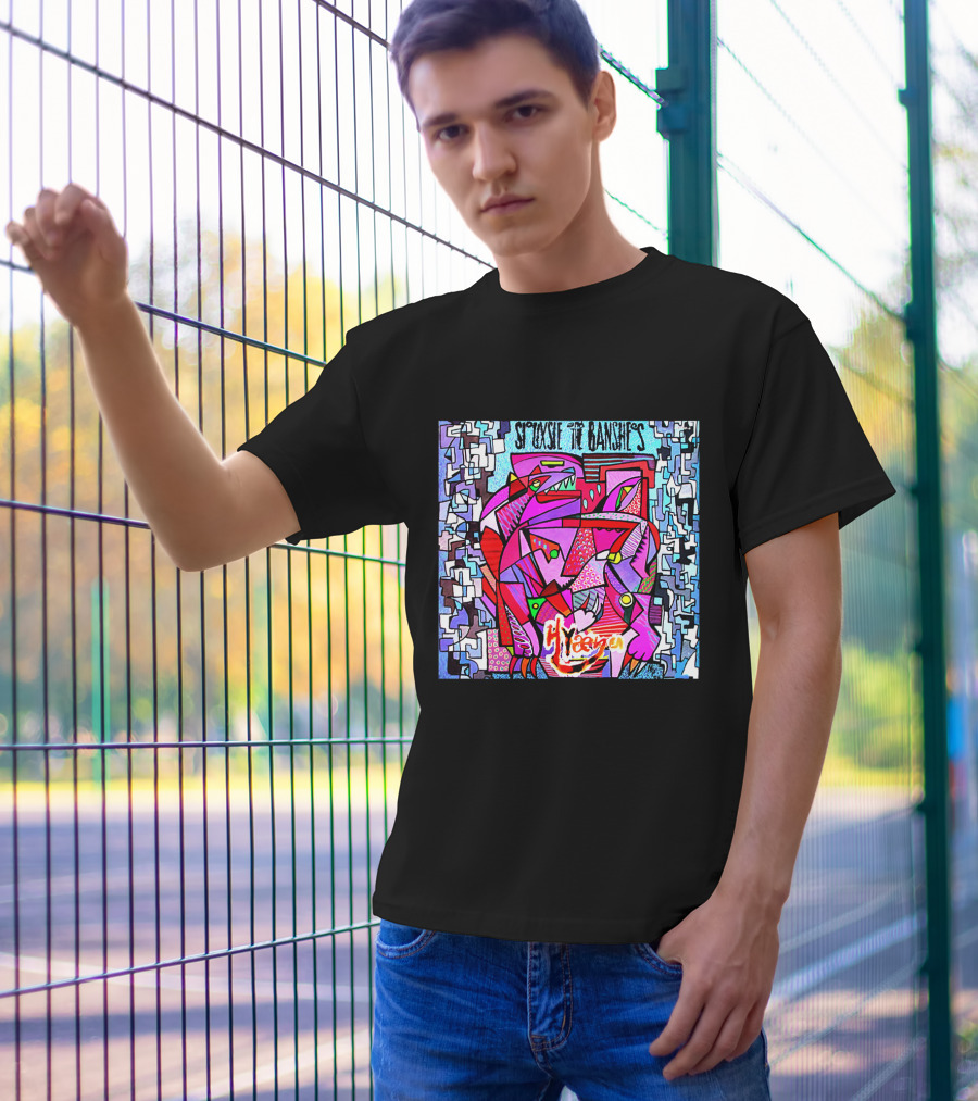 Siouxsie And The Banshees Hyaena Abstract Art T-Shirt