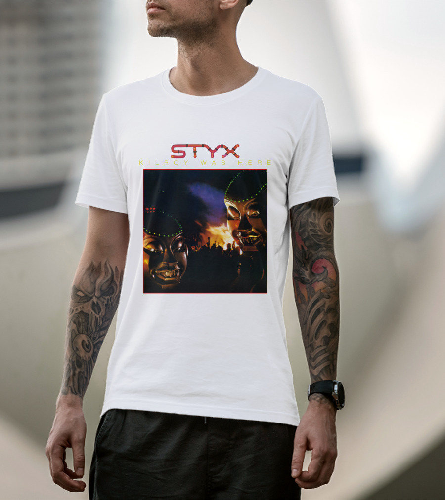 Styx Kilroy Was Here T-Shirt