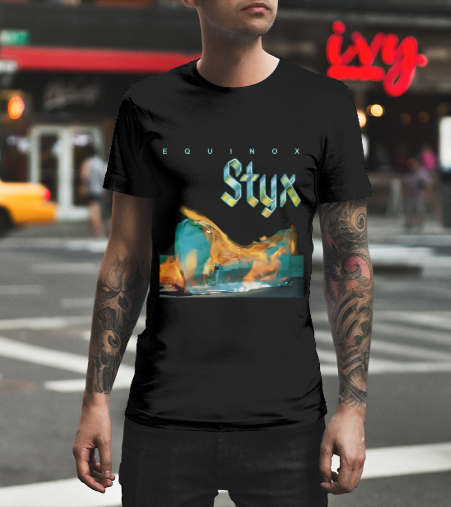 Equinox Styx Fiery Ice Sculpture T-Shirt