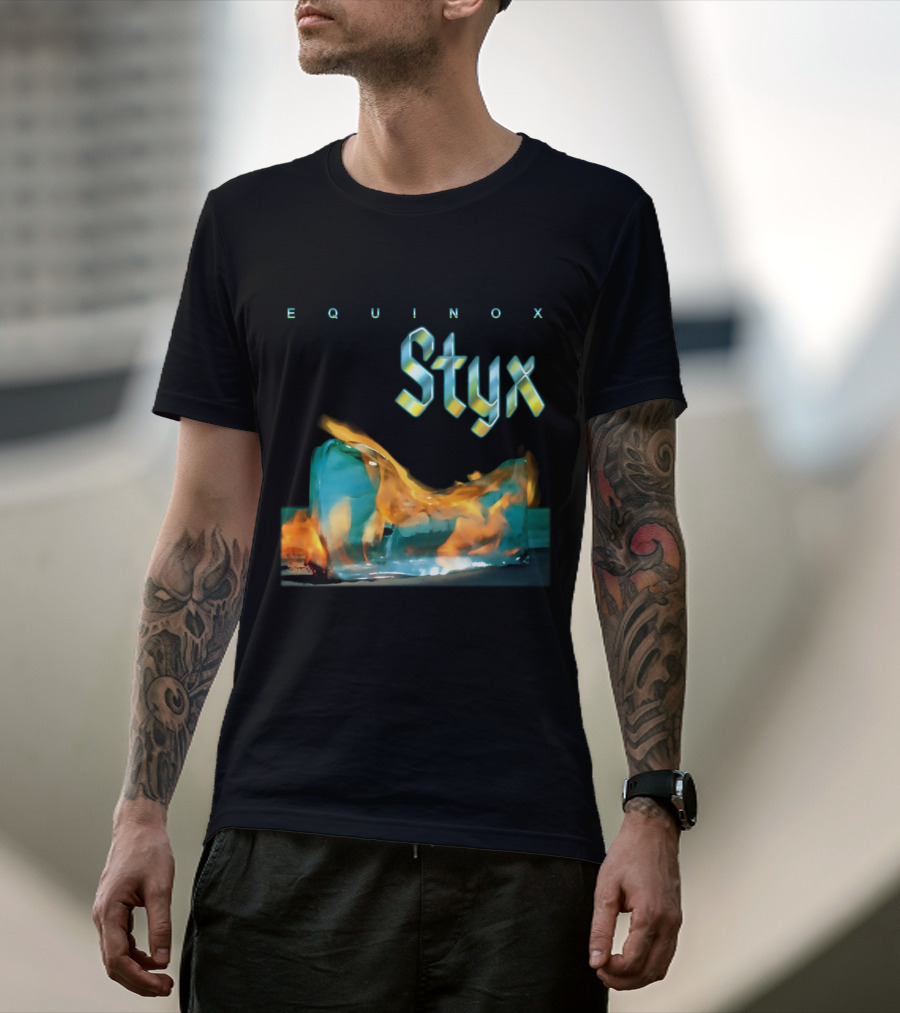 Equinox Styx Fiery Ice Sculpture T-Shirt