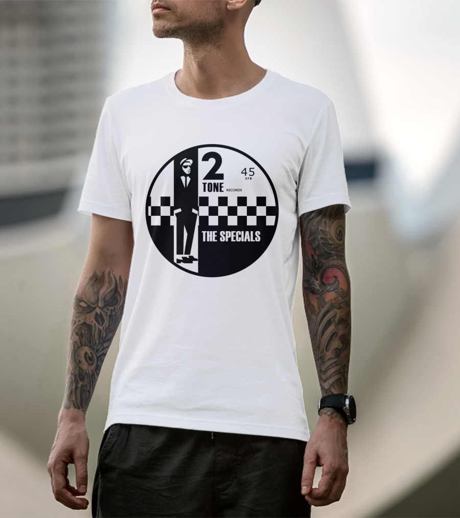 The Specials 2 Tone Records 45 Rpm T-Shirt