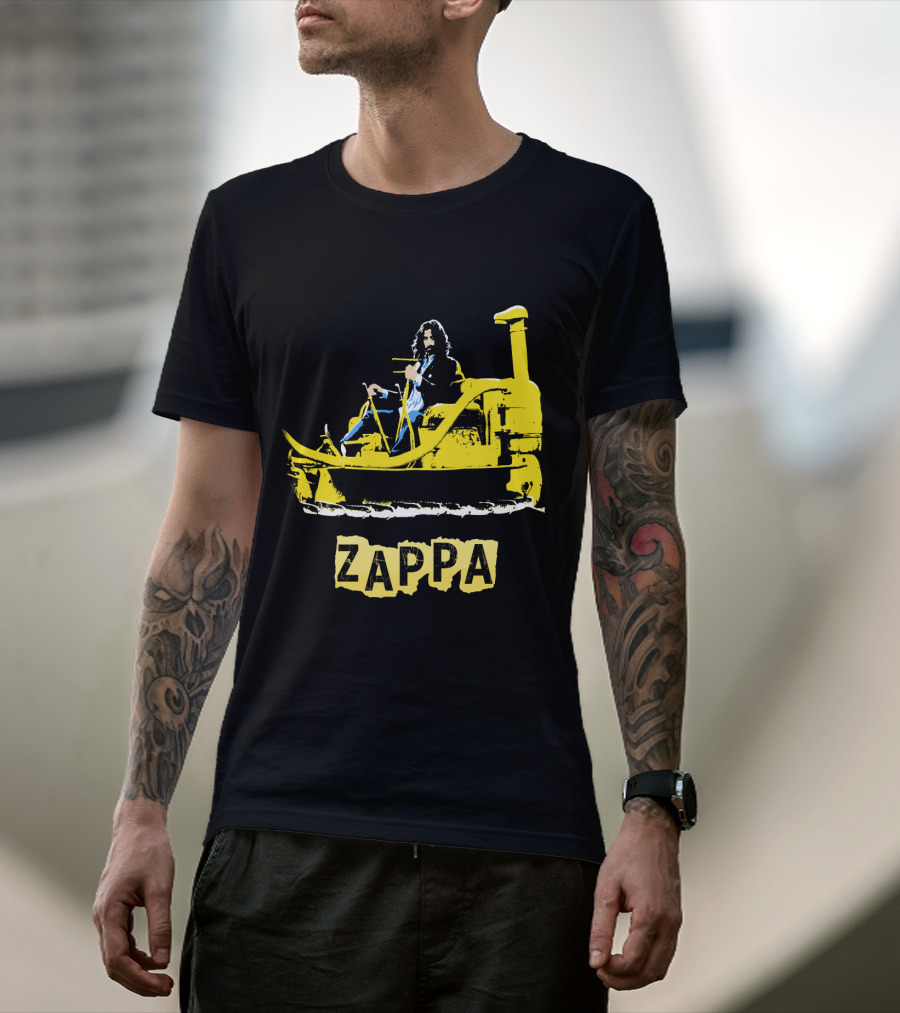 Zappa Bulldozer Yellow T-Shirt
