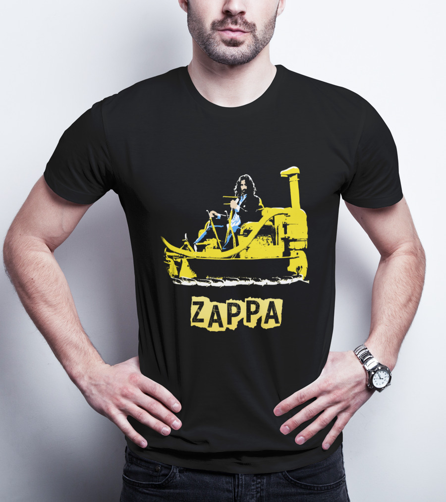 Zappa Bulldozer Yellow T-Shirt