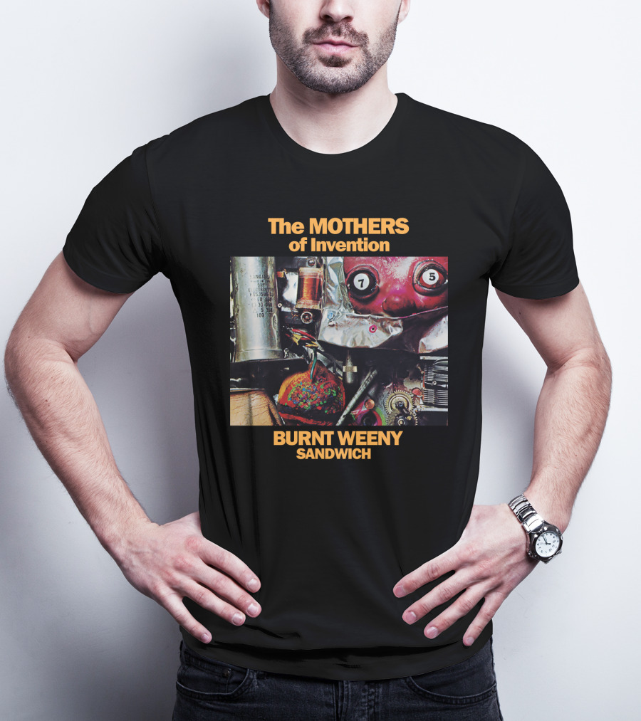 The Mothers Of Invention Burnt Weeny Sandwich Vintage Album Cover T-Shirt