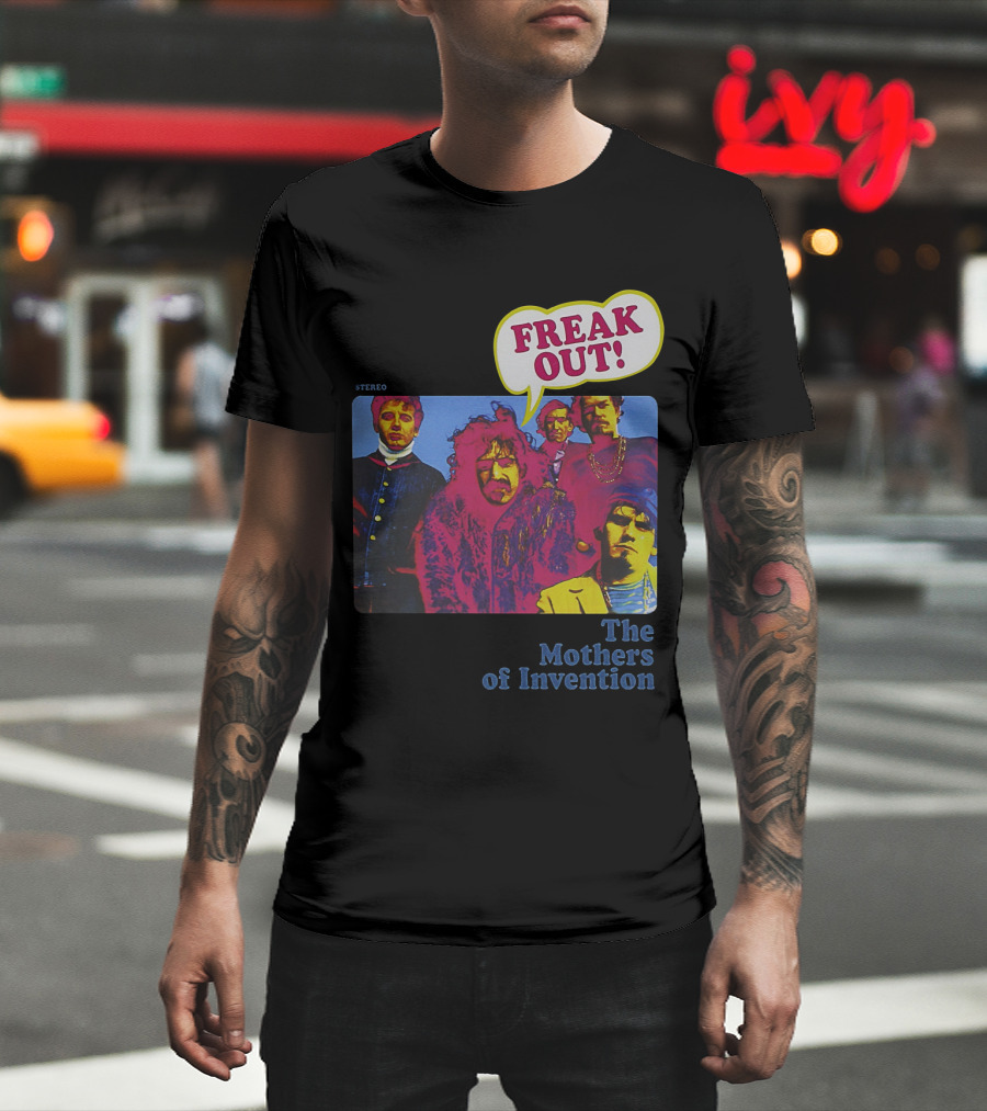 Freak Out The Mothers Of Invention Stereo T-Shirt
