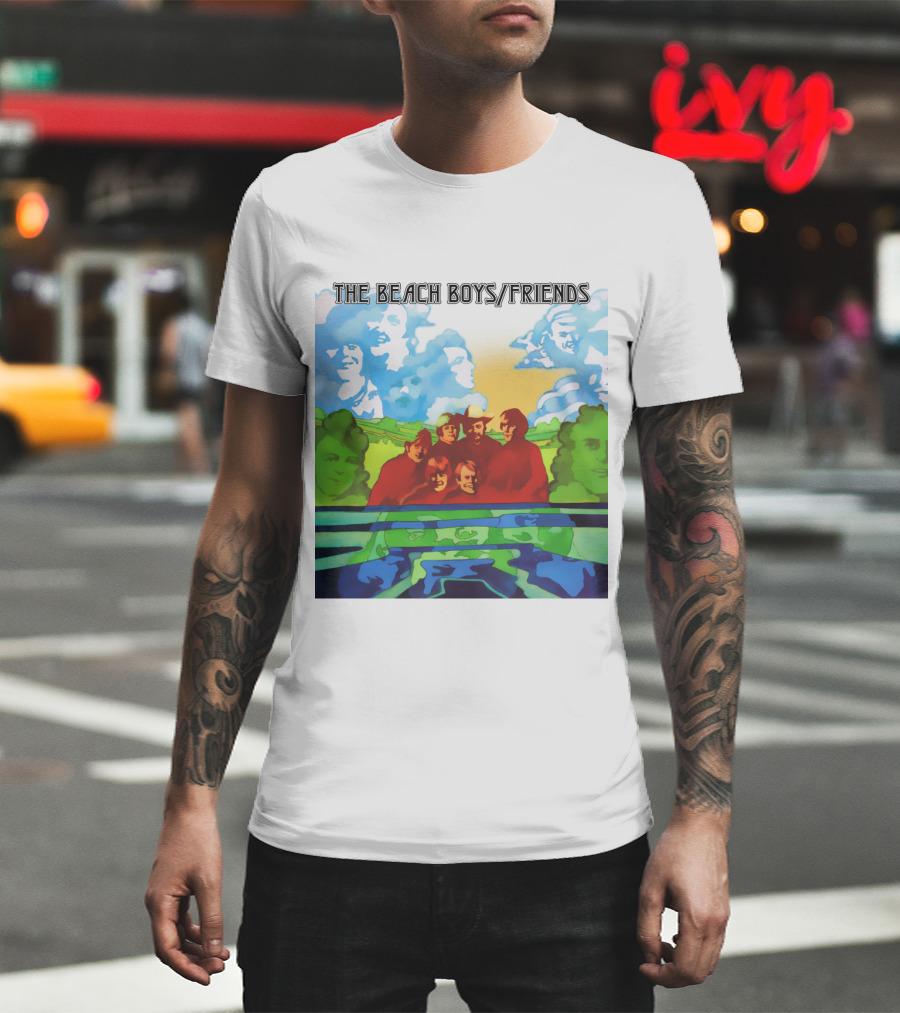 The Beach Boys Friends Album Cover Art T-Shirt