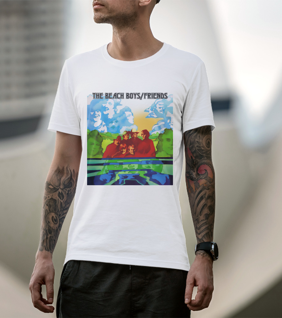 The Beach Boys Friends Album Cover Art T-Shirt