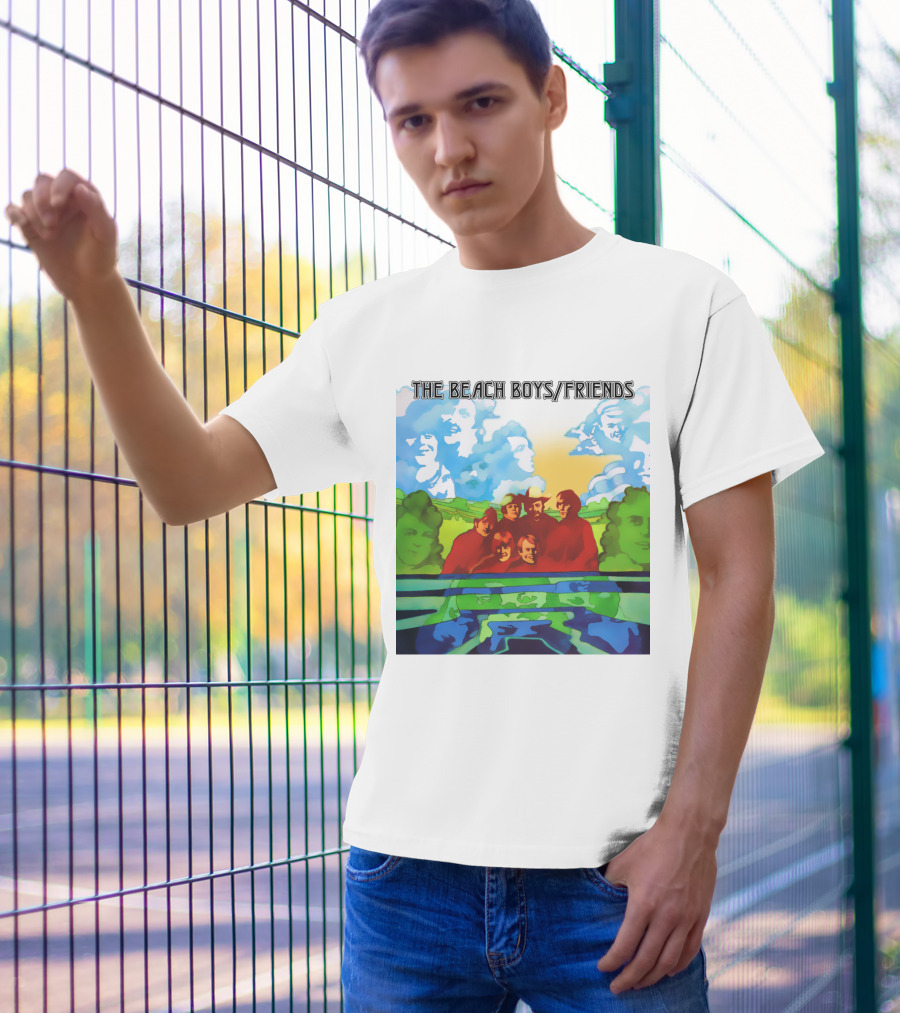 The Beach Boys Friends Album Cover Art T-Shirt