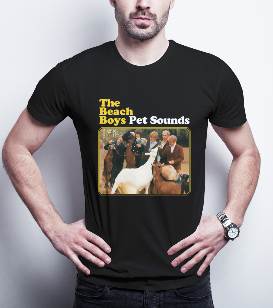 The Beach Boys Pet Sounds Album Cover Goat Farm Scene T-Shirt