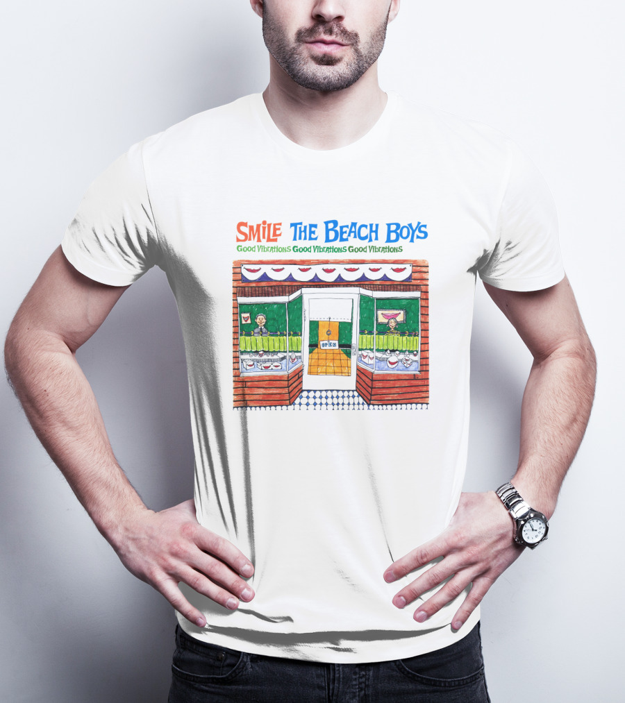 Smile The Beach Boys Good Vibrations T-Shirt