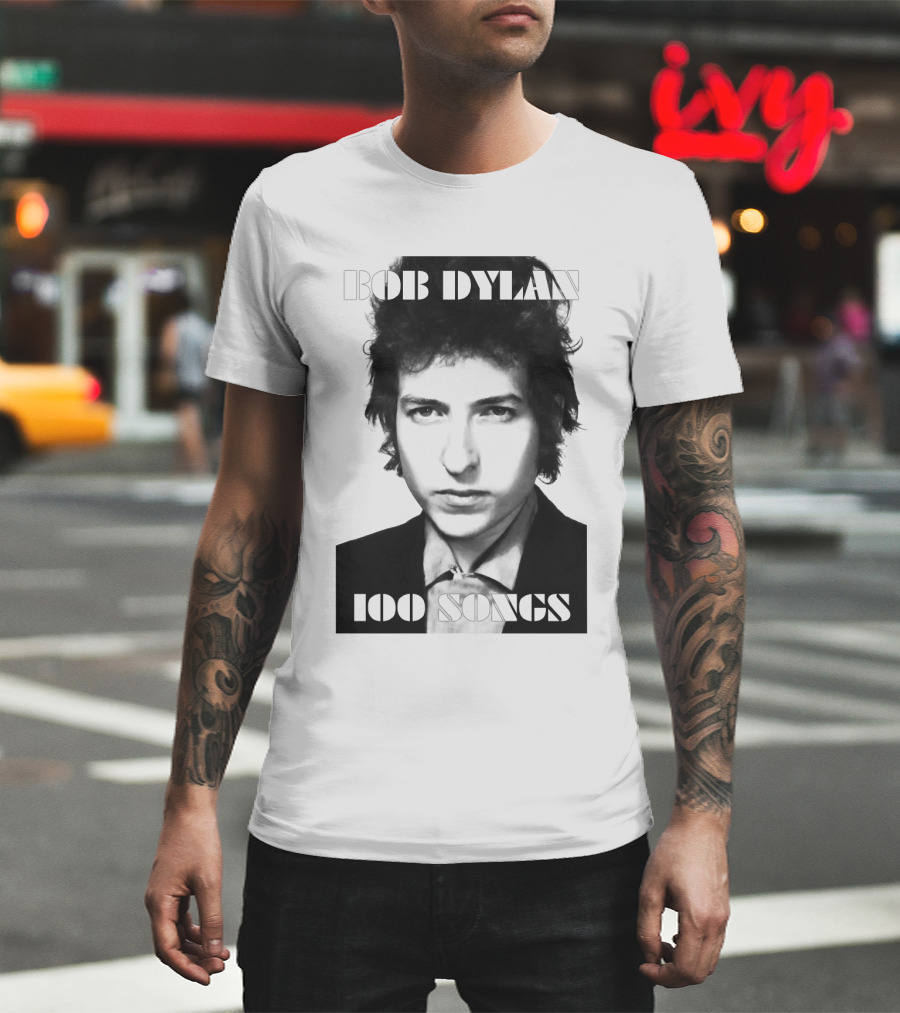 Bob Dylan 100 Songs T-Shirt