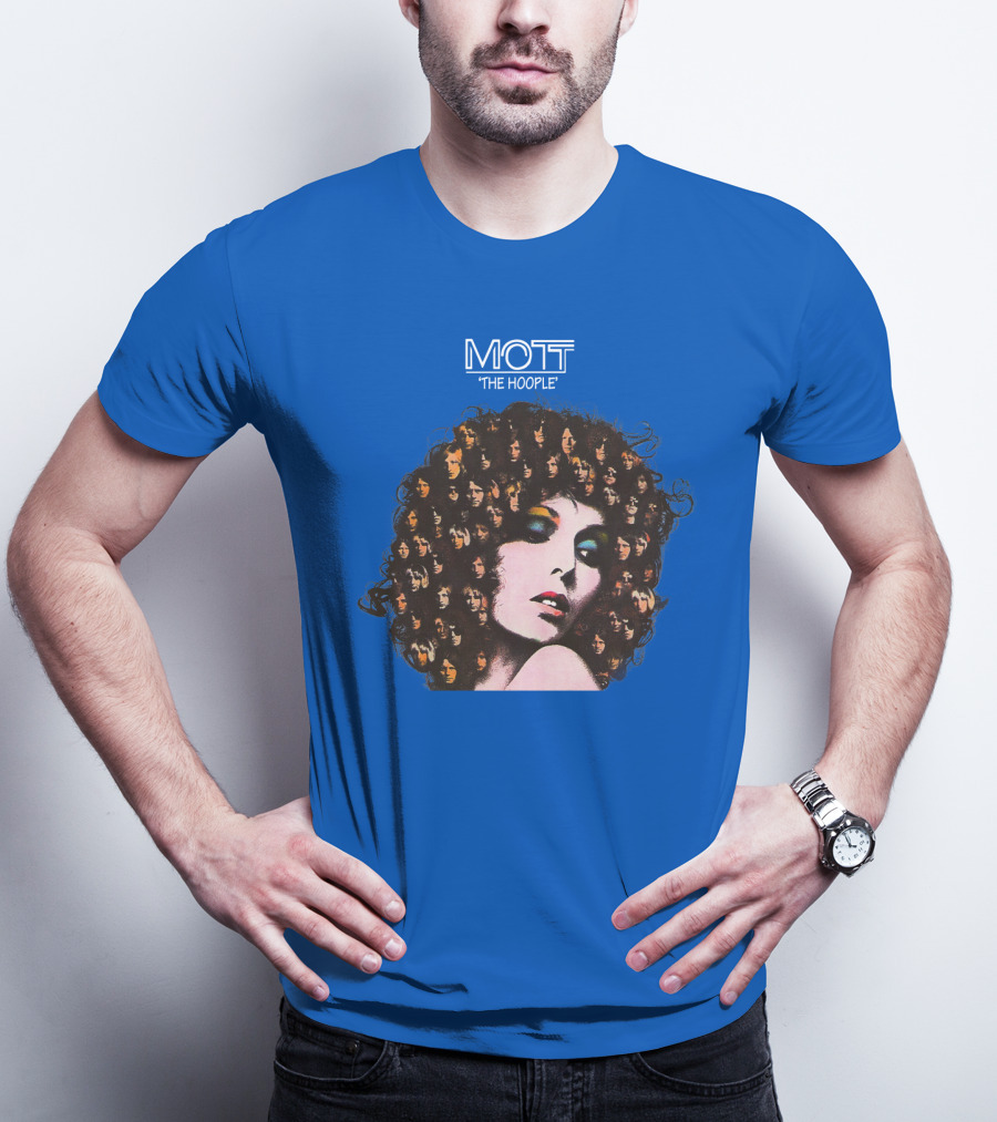 Mott The Hoople Vintage Band Collage T-Shirt