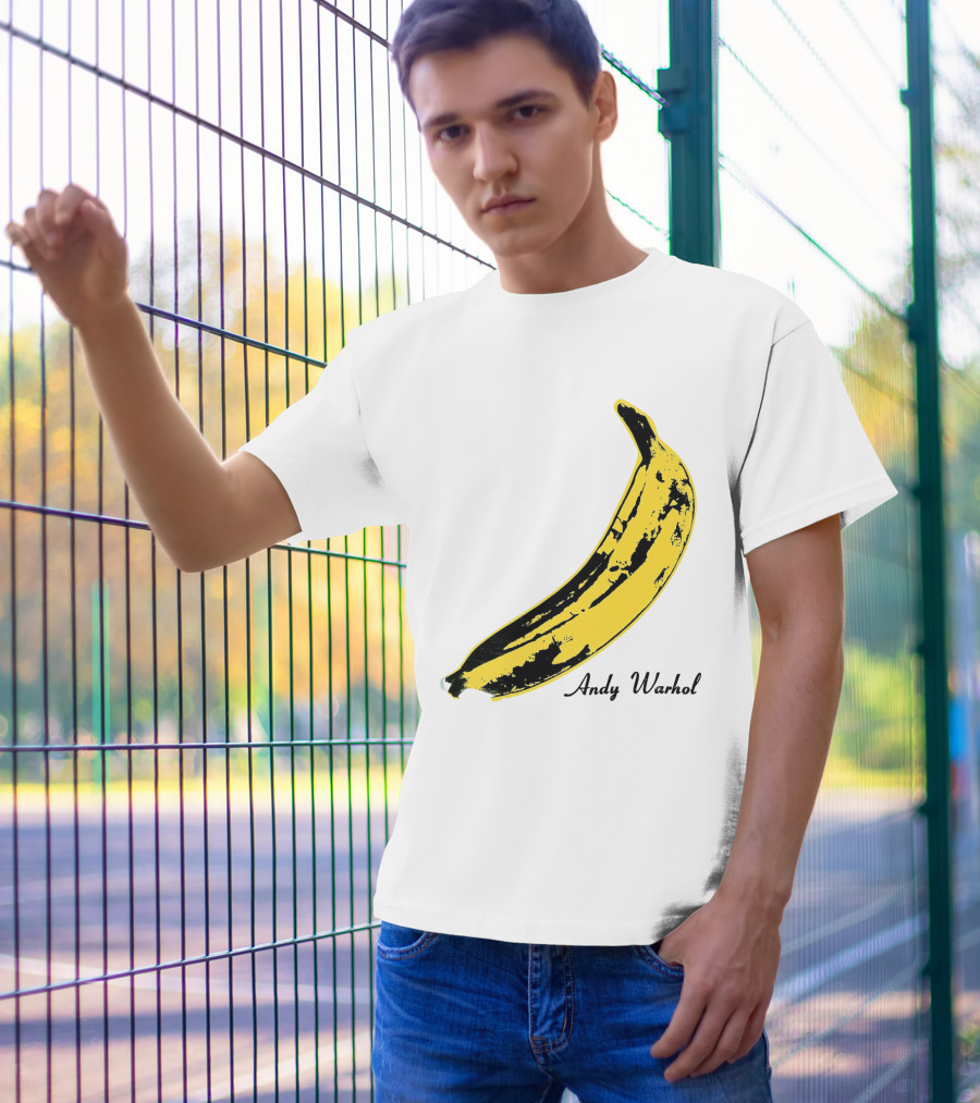 Andy Warhol Banana Art Tvu T-Shirt